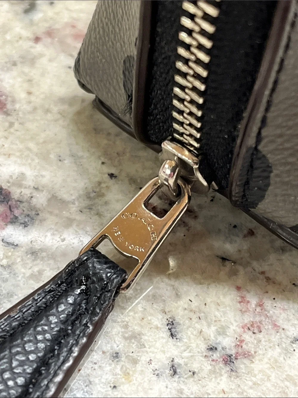 Coach | Bags | Coach Mini Zip Ocelot Cosmetic Case Euc | Poshmark